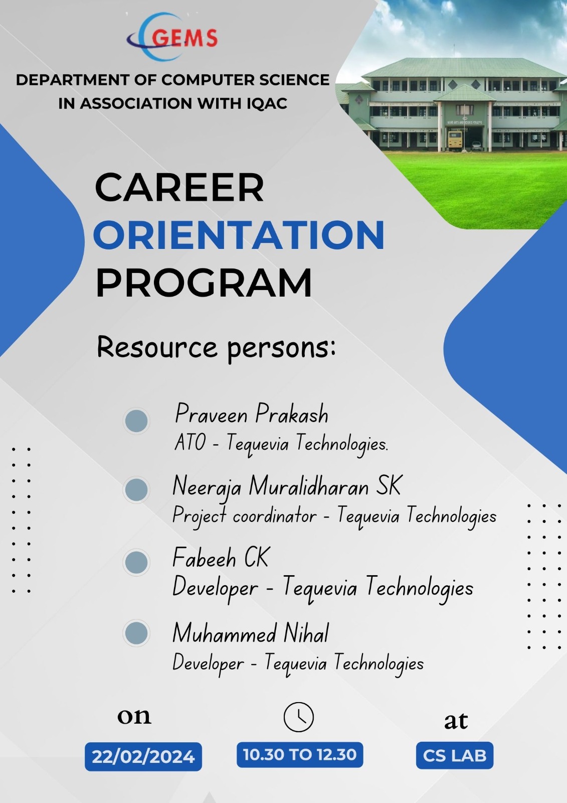 Career Orientation Program | GemsCollege